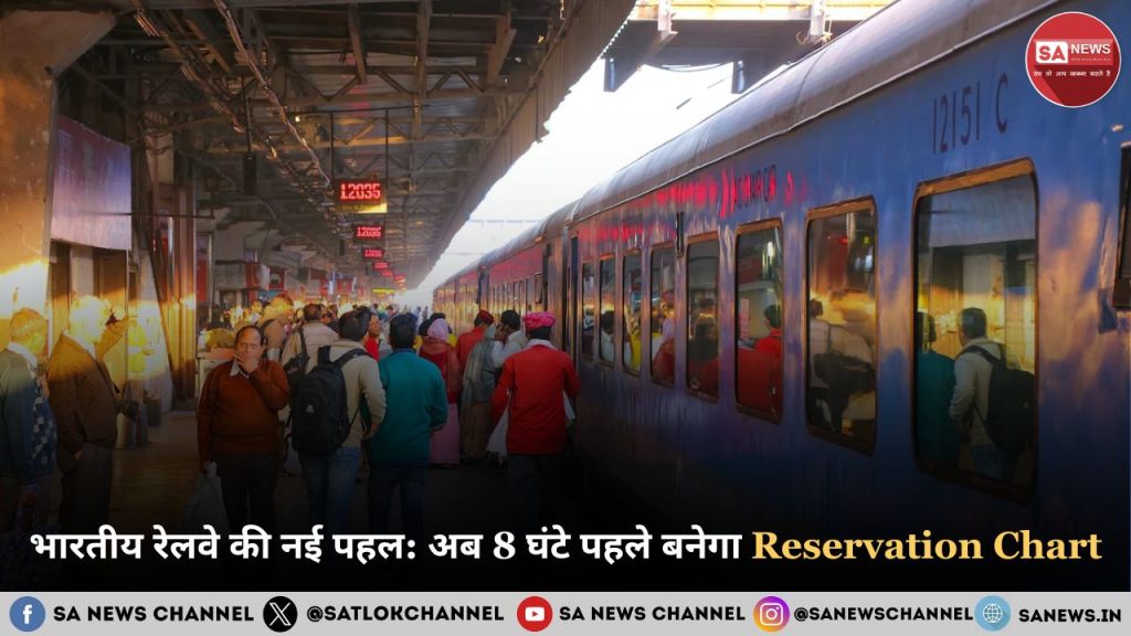 Indian Railways का नया Reservation Chart और Ticket Booking System 2025