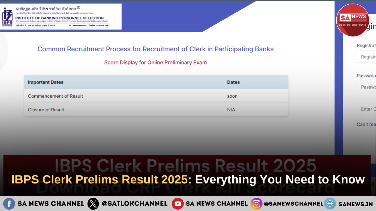 IBPS Clerk Prelims Result 2025: Full Guide, Cut-Off & Next Steps