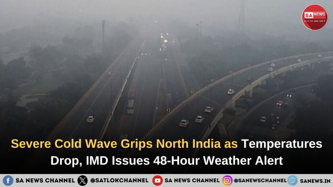 Severe Cold Wave Grips North India as Temperatures Drop,IMD Issues 48 ...
