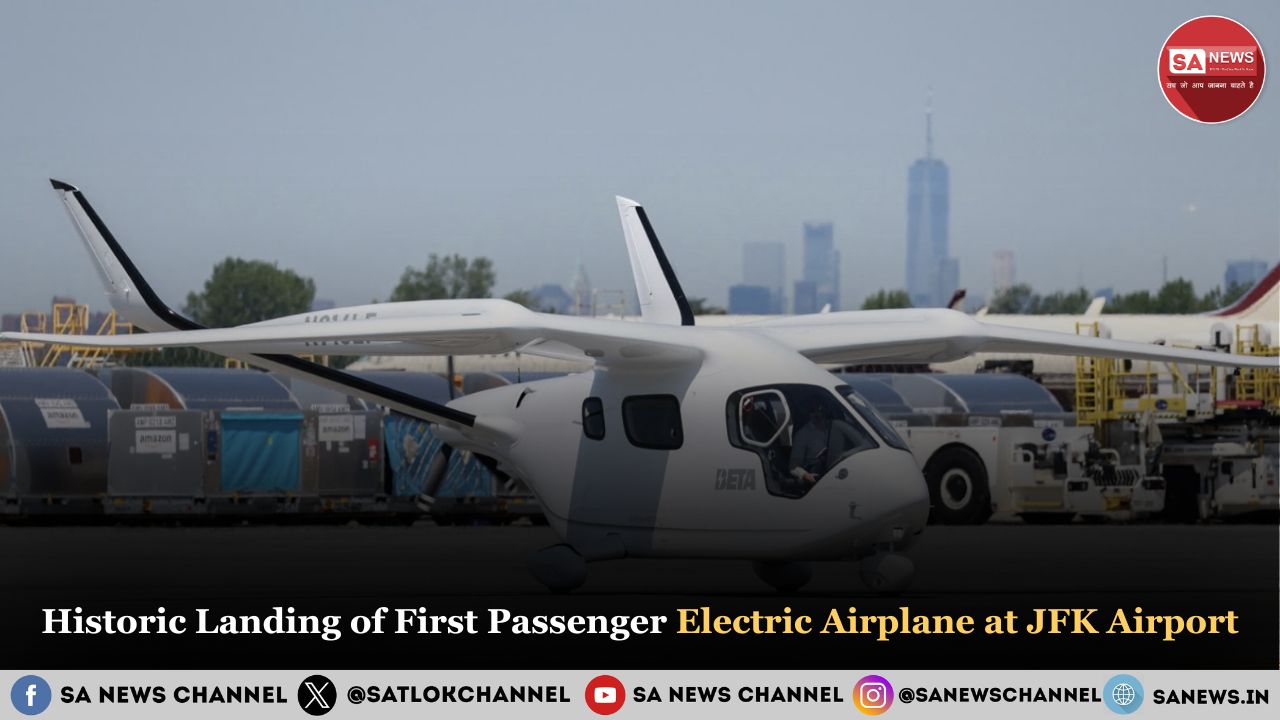 First Passenger Electric Airplane Lands at JFK Airport: A Milestone for ...