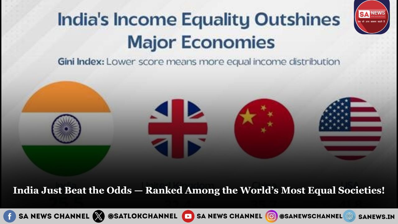 India Just Beat the Odds — Ranked Among the World’s Most Equal ...