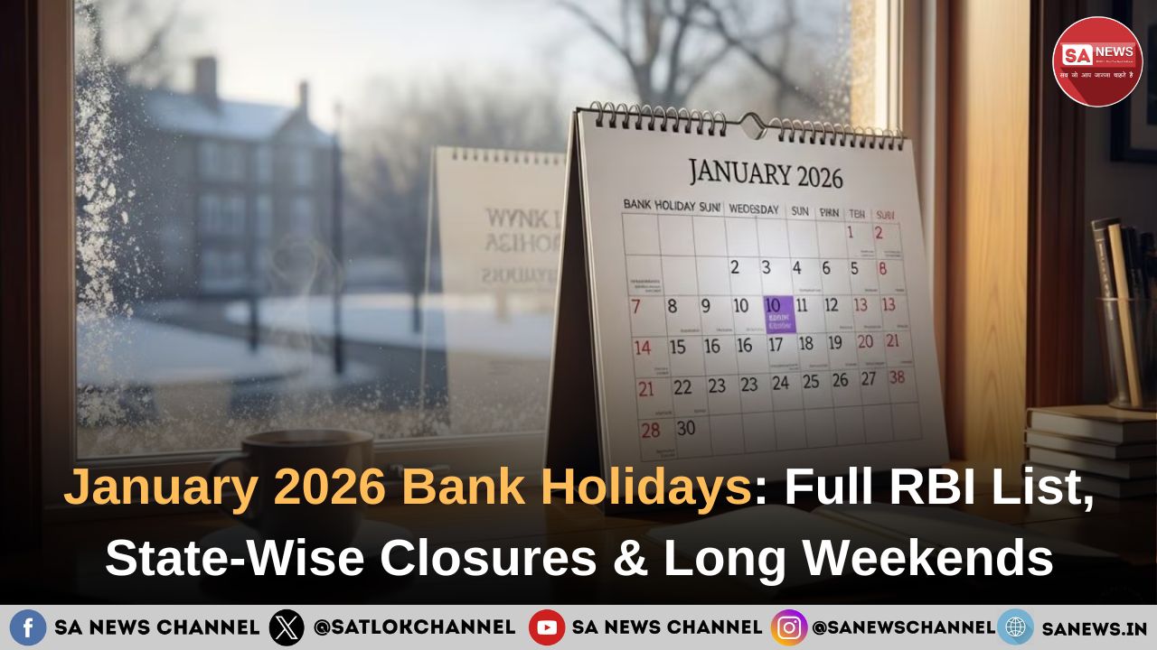 January 2026 Bank Holidays: Full RBI List, State-Wise Closures & Long ...